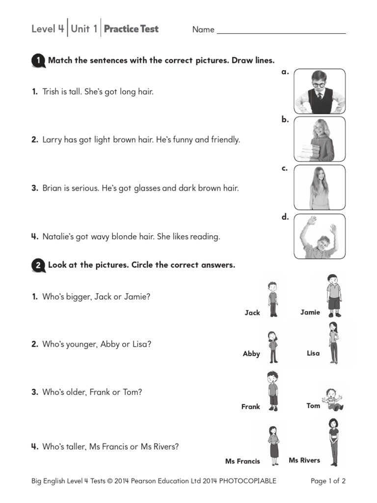 Level 4 Unit 1 Practice Test Guide | PDF | Chess Theory | Chess