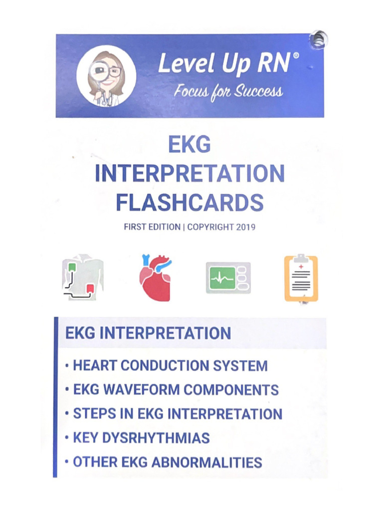 EKG Interpretation Flashcards | PDF