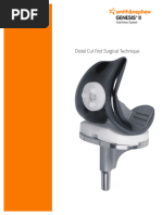 015 Exeter V40 Femoral Stem Using Modular Broach Surgical Technique For ...