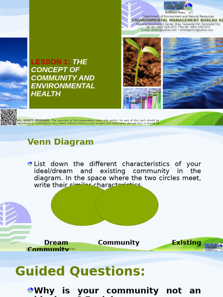 First Grading Concepts of Community and Environmental Health | PDF ...