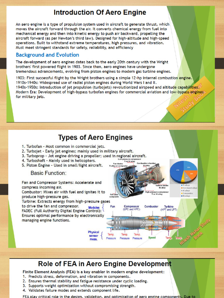 Aero Engine Basic Overview | PDF