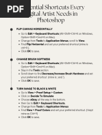 Ms Paint Short Key | PDF | Keyboard Shortcut | Graphical User Interfaces