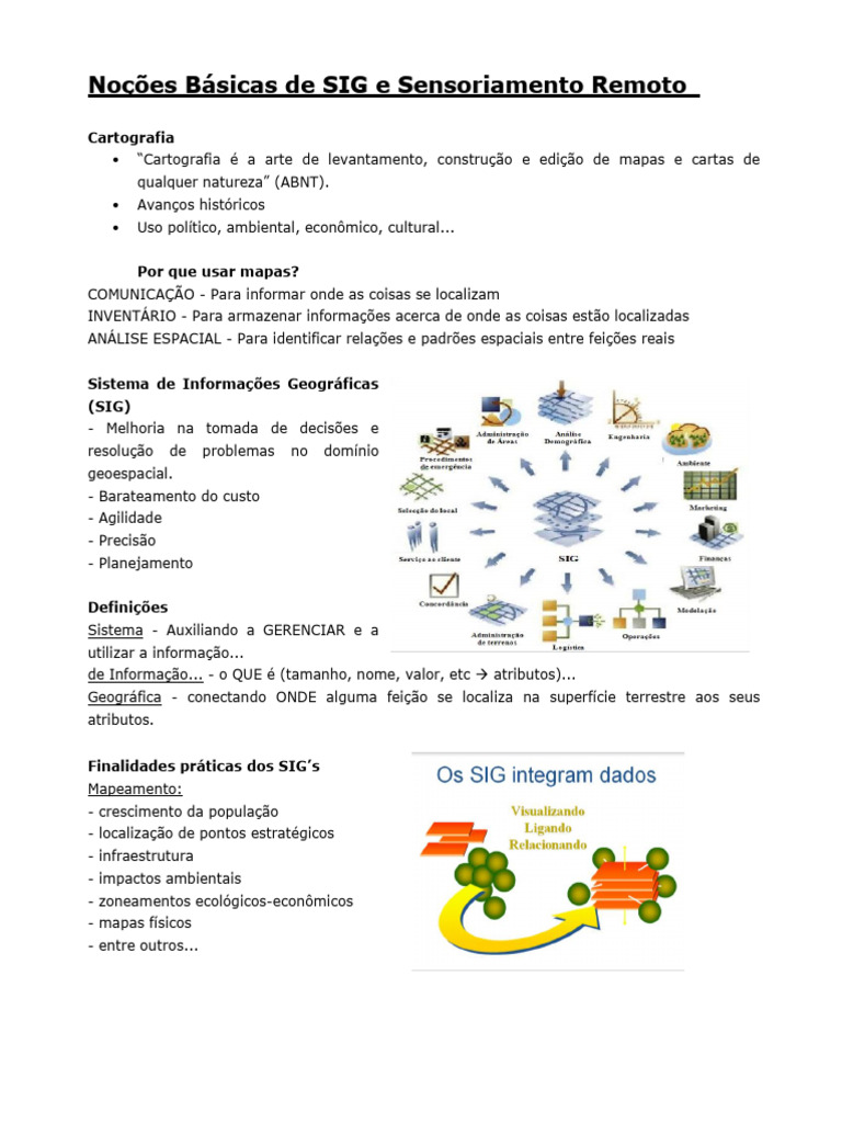 Introdução à Cartografia e Sensoriamento Remoto | PDF | Radiação ...