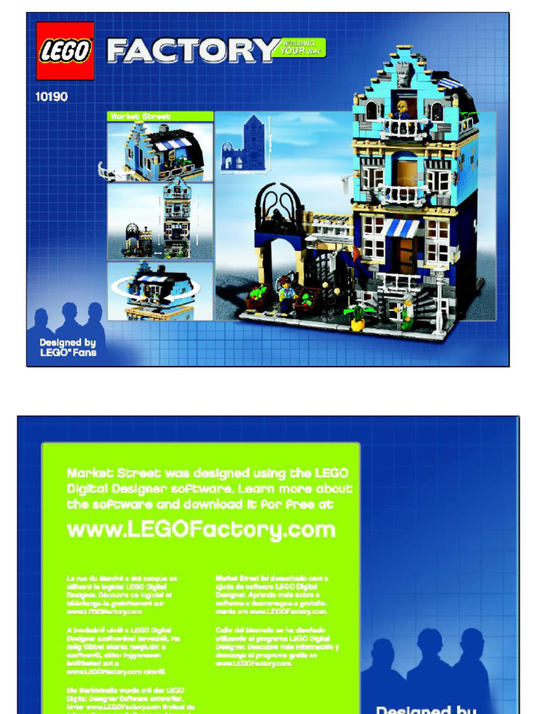 Lego 10190 Factory Market Street | PDF