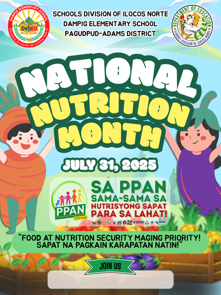 Nutrition Month Program 2025 | PDF