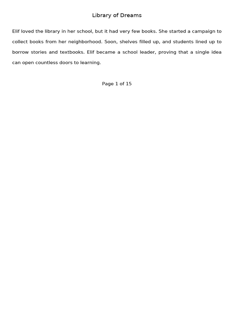 Library of Dreams 15pages | PDF