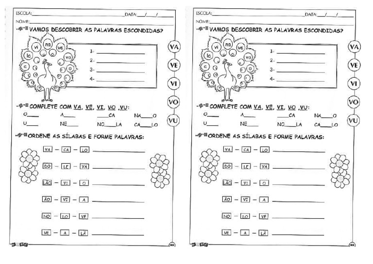 Atv Letra V | PDF
