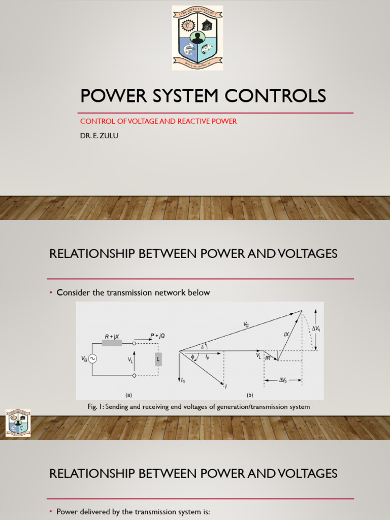 Power System Controls-Voltage and Reactive Power | PDF | Manufactured Goods | Computer Engineering