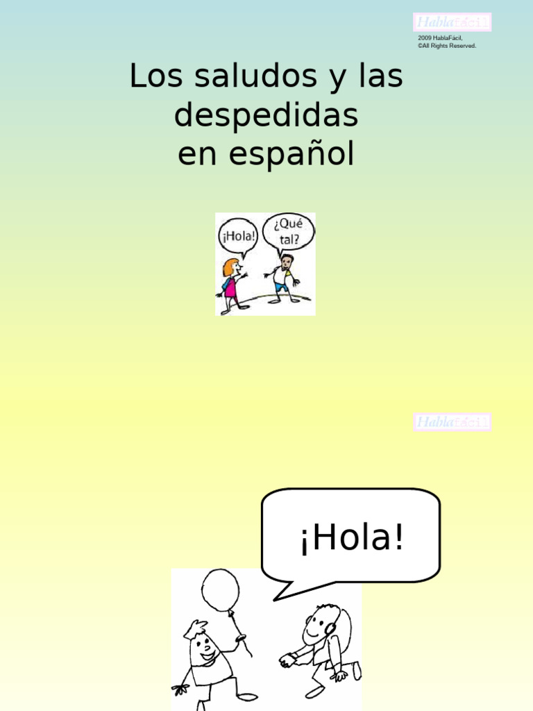 Los Saludos | PDF