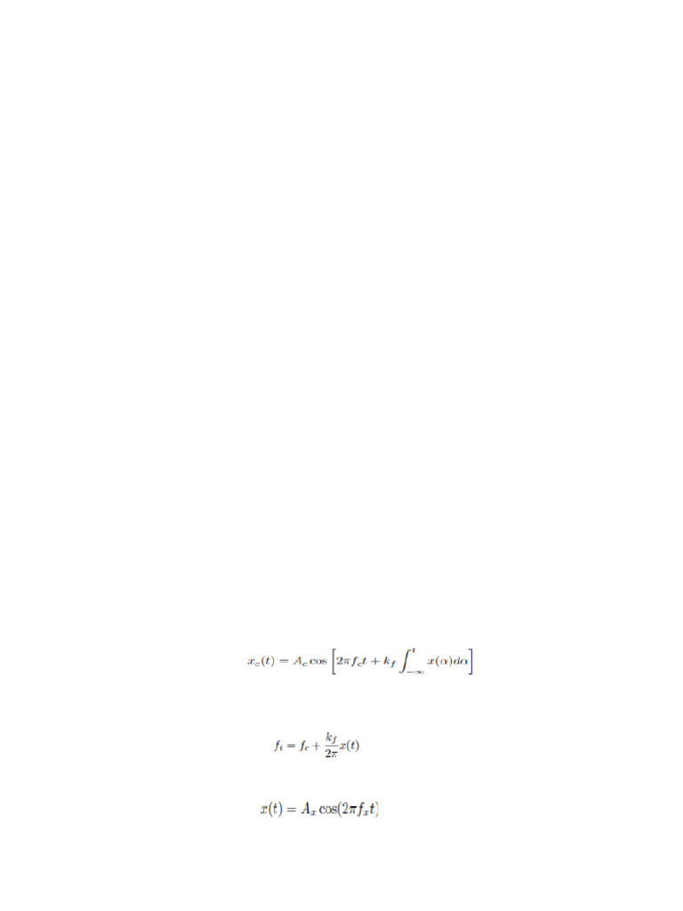 4-Cellular Networks - Frequency Modulation Using Scilab 4 | PDF | Frequency Modulation | Radio