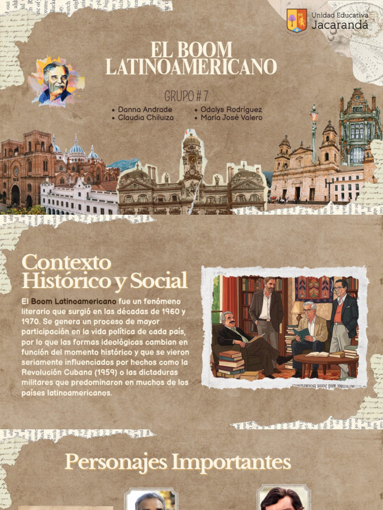 El Boom Latinoamericano: Contexto y Características | PDF | Literatura ...