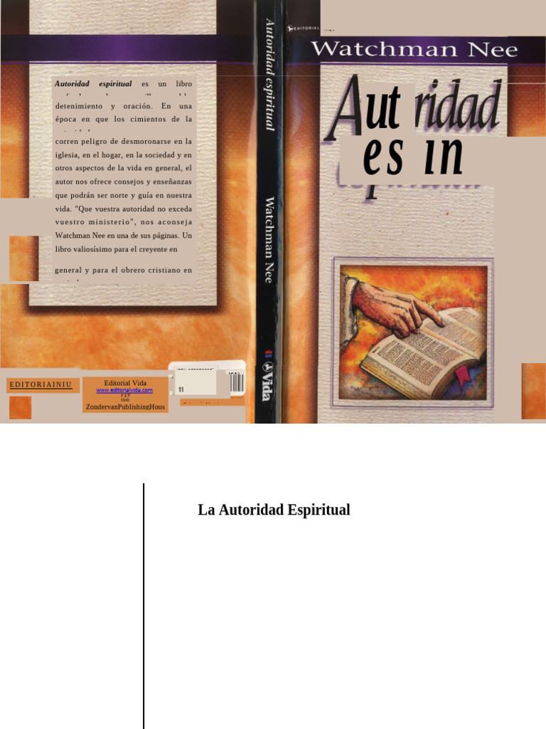 Autoridad Espiritual | PDF