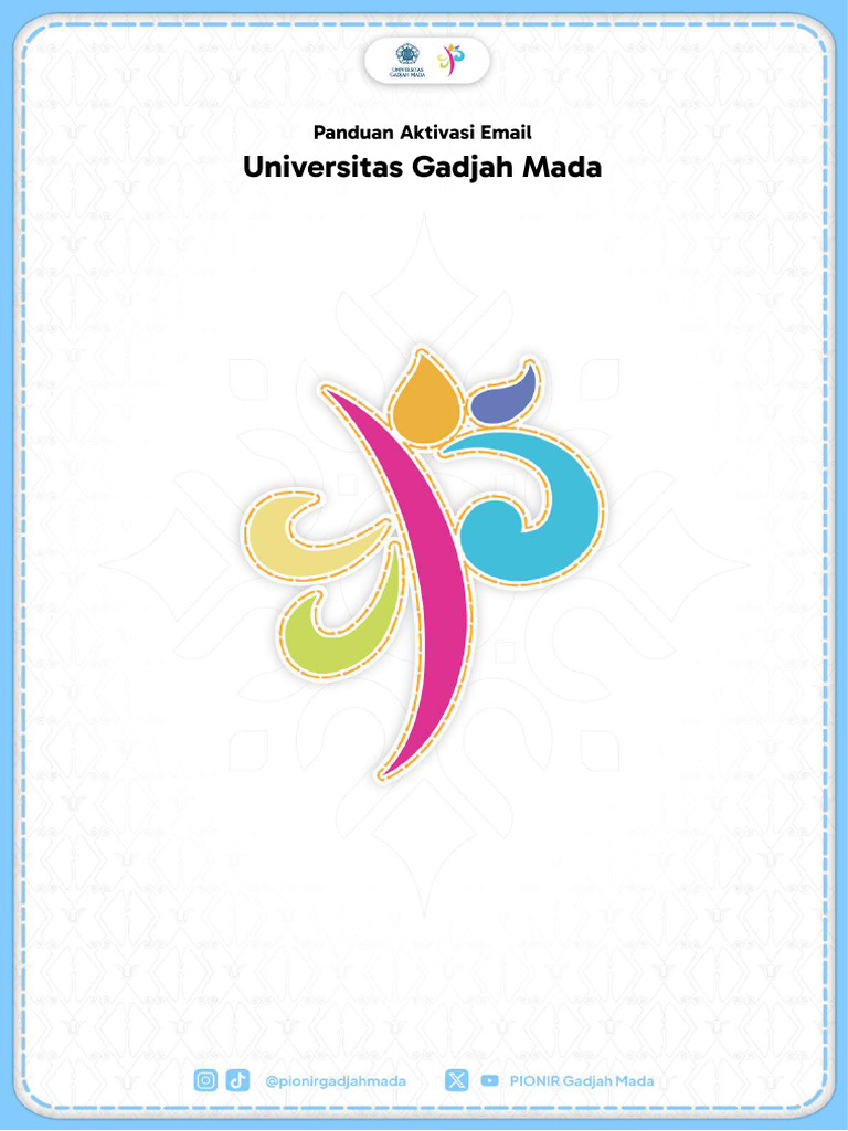 Panduan Aktivasi Email Universitas Gadjah Mada Copy | PDF