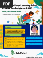 Penyusunan Modul Ajar PAUD Deep Learning | PDF