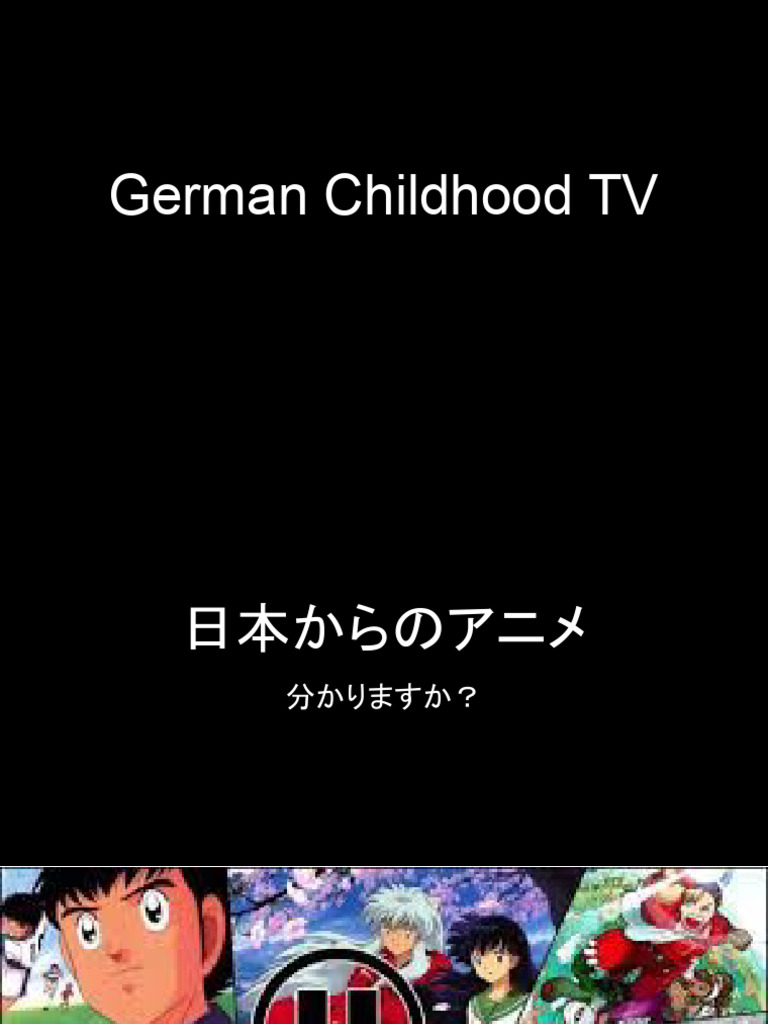 German Childhood TV | PDF