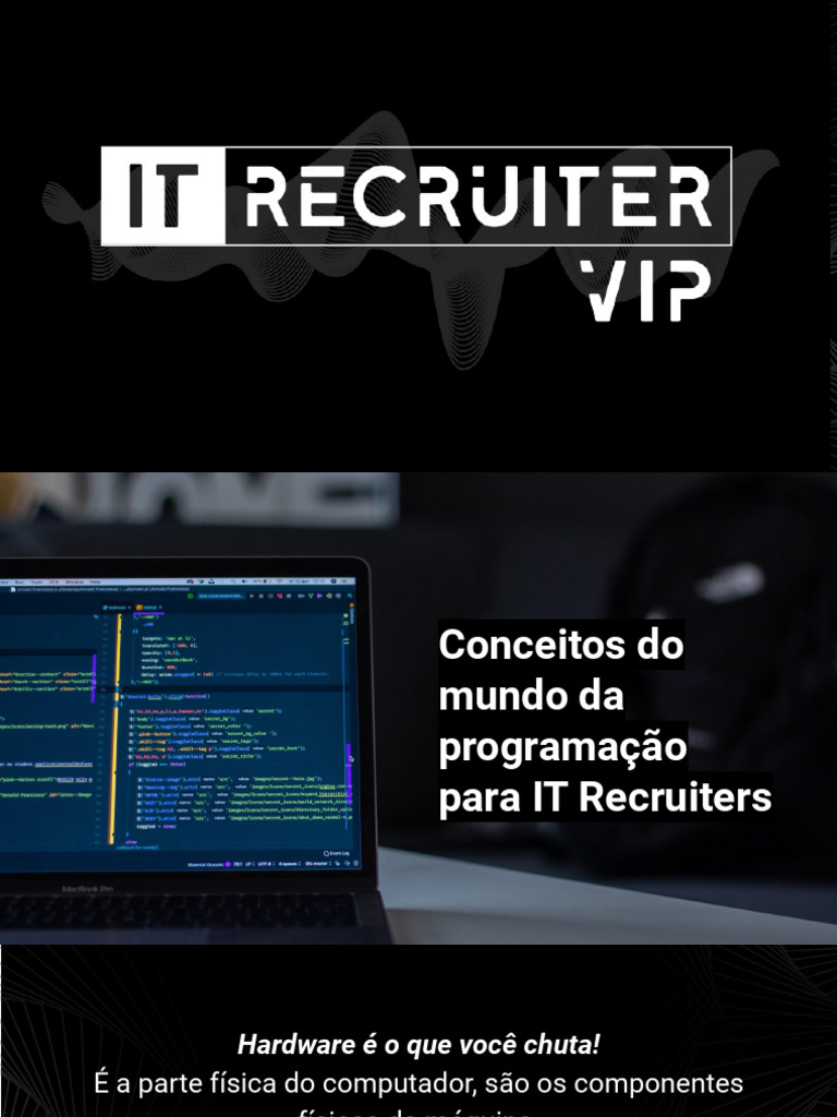 AULA 2 - Conceitos Do Mundo Da Programação Para IT Recruiters | PDF ...