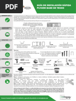 Guia Rapida de Instalacion Plystone | PDF | Madera | Aislamiento térmico