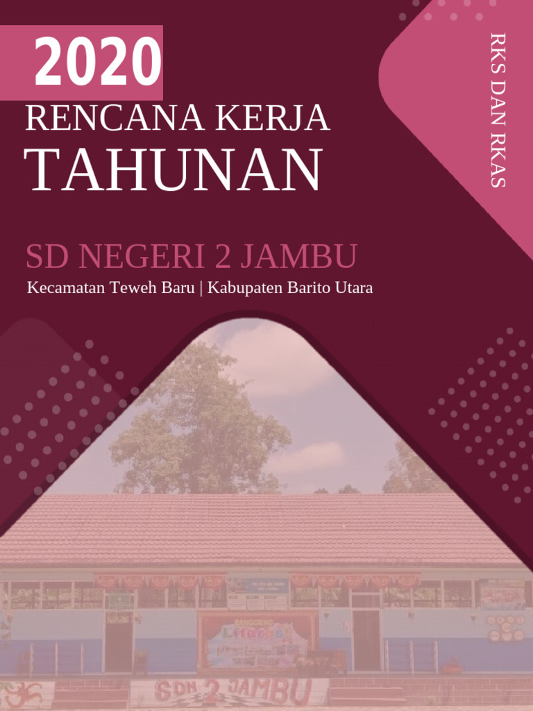 Rencana Kerja Tahunan SDN 2 Jambu 2020 | PDF