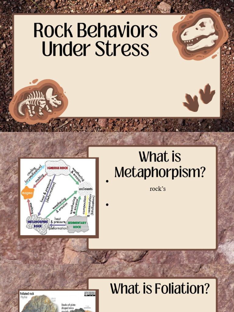 Week 5 Rocks Under Stress | PDF | Stress (Mechanics) | Fault (Geology)