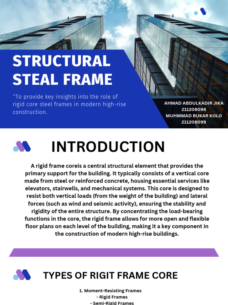 Rigid Core Steel Frames in High-Rises | PDF | Concrete | Strength Of ...