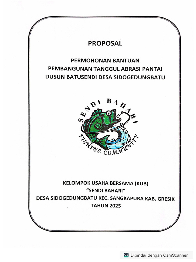 Proposal KUB Sendi Bahari - 1 | PDF