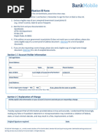 BankMobile Identity Verification Form | PDF | Identity Document ...