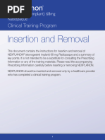 Implanon NXT Checklist and Consent Form | PDF | Health Care | Medicine