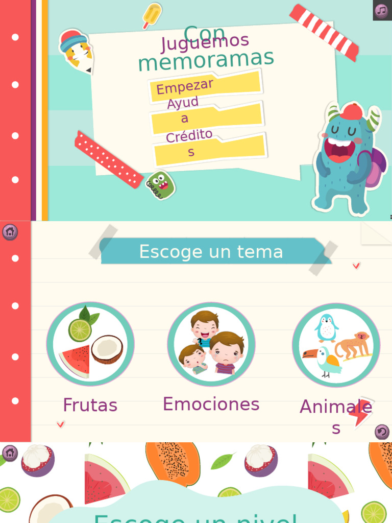 Juguemos Con Memoramas | PDF