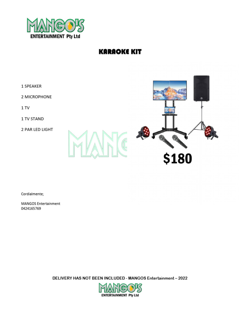 Karaoke Kit | PDF