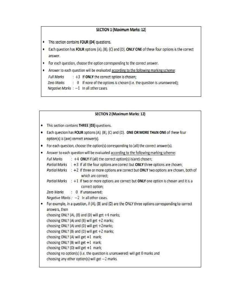 2024 JEE ADVANCED MODEL PAPERS-2 (1) - Compressed | PDF
