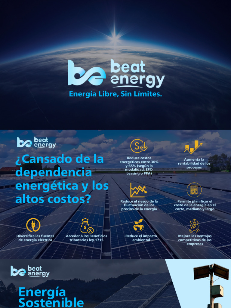 Beat Energy Energía Libre, Sin Límites | PDF | Sustentabilidad ...
