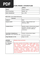 Kahoot Lesson Plan for Geometric Shapes | PDF | Shape | Geometry