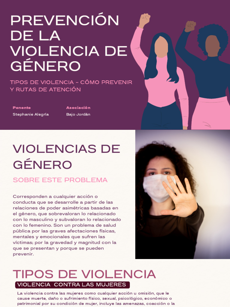 Prevención de Las Violencias Basadas en Género | PDF | Violencia | La ...