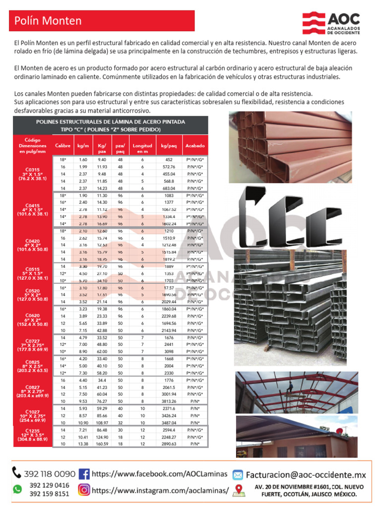 FC Polín Monten | PDF | Acero | Acero estructural