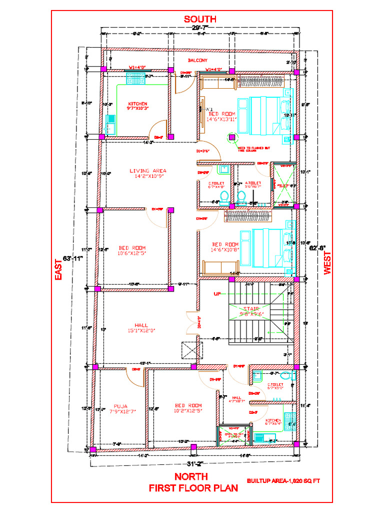 1ST Floor Plan S.R Rev03 24 July | PDF