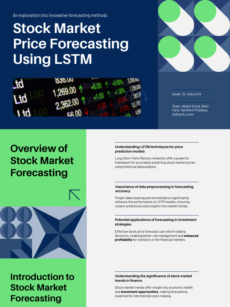 LSTM Stock Price Forecasting Guide | PDF | Audit | Machine Learning