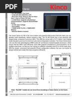 Kinco GL070&GL070E Usermanual | PDF | Usb | Computer Engineering