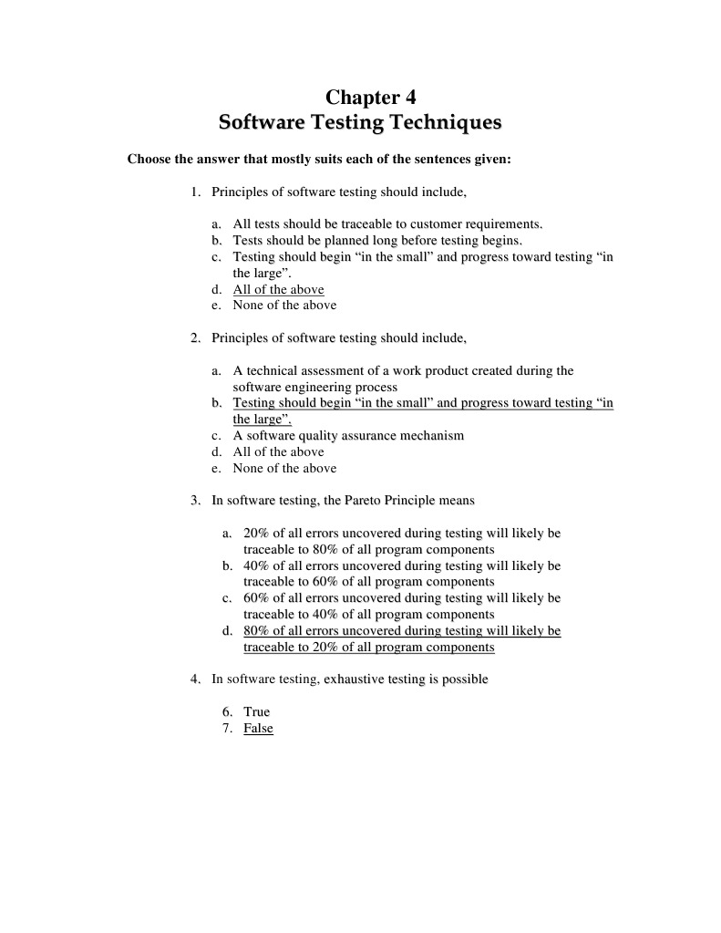 Chapter4 Q A Software Testing Techniques | PDF | Software Testing ...