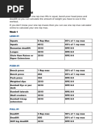 David Laid DUP Program | PDF | Recreation | Games Of Physical Skill