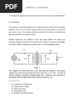 Stepup and Stepdown Transformers in Proteus IDE | PDF