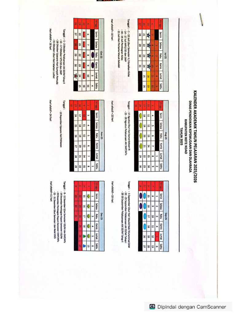 Kaldik 2025-2026 | PDF