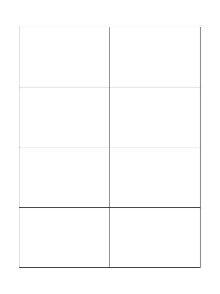 Playing Card Template | PDF