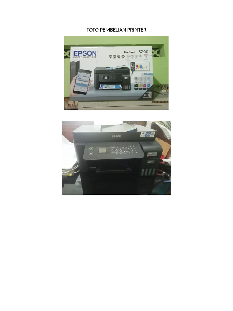 Foto Pembelian Printer | PDF