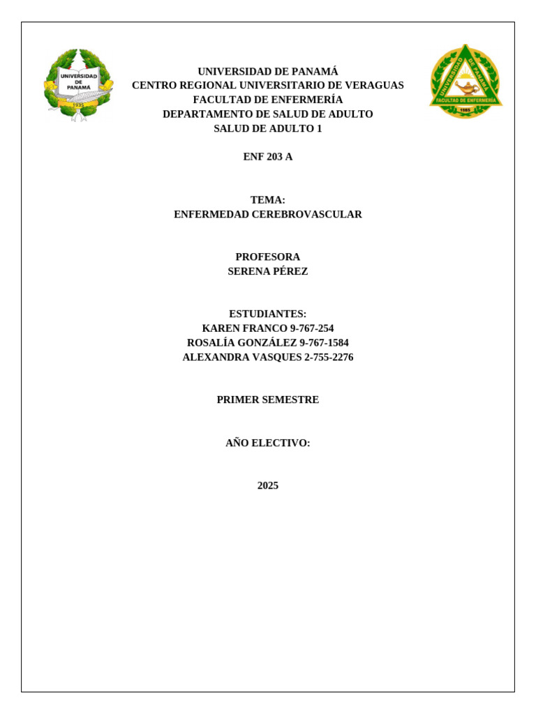 acv plan | PDF | Carrera | Isquemia