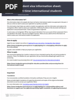 Financial Undertaking For A Student Form (INZ 1014) | PDF