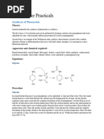 Acetaminophen Synthesis Process Explained | PDF | Acetic Acid | Organic ...