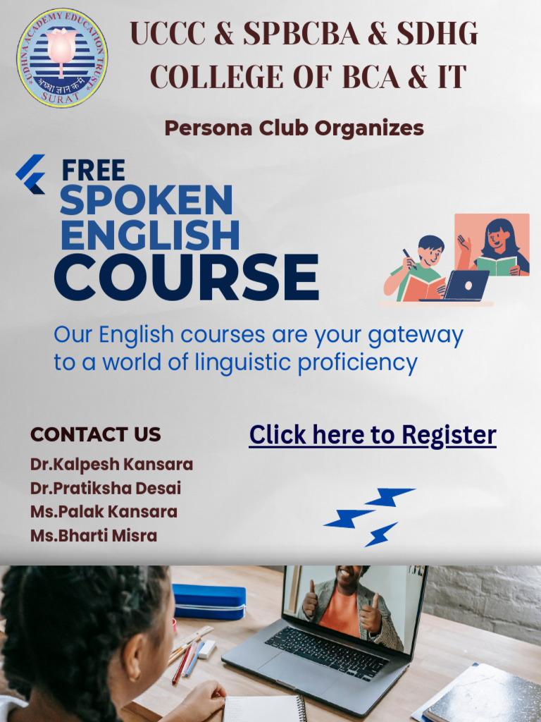 Free Spoken English Course Registration | PDF