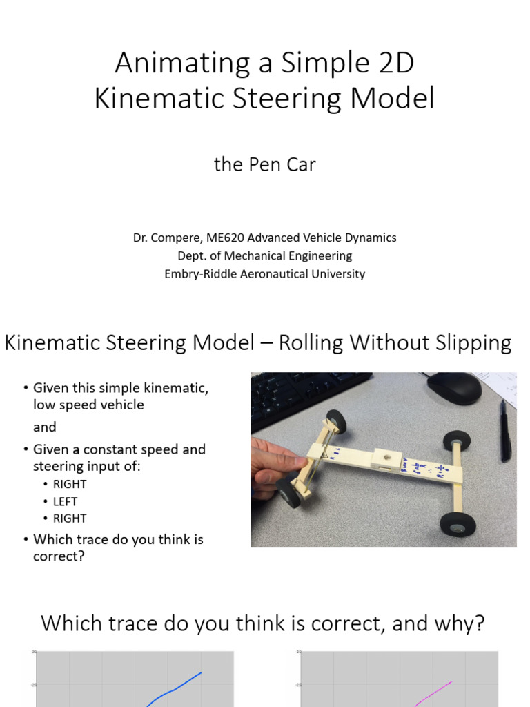 01b - A Simple 2D Kinematic Steering Model | PDF | Kinematics | Velocity