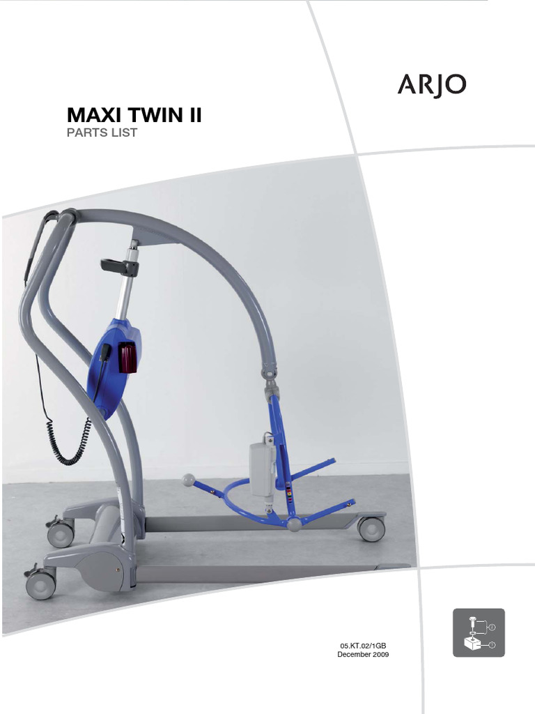 Arjo Maxi Twin II Lifts, Patient Transfer 05.KT.02 - 1GB1 | PDF | Screw ...