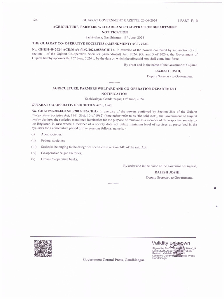 Transfer Fee Amendment Sec 159 Applicable From 15 June 2024 | PDF